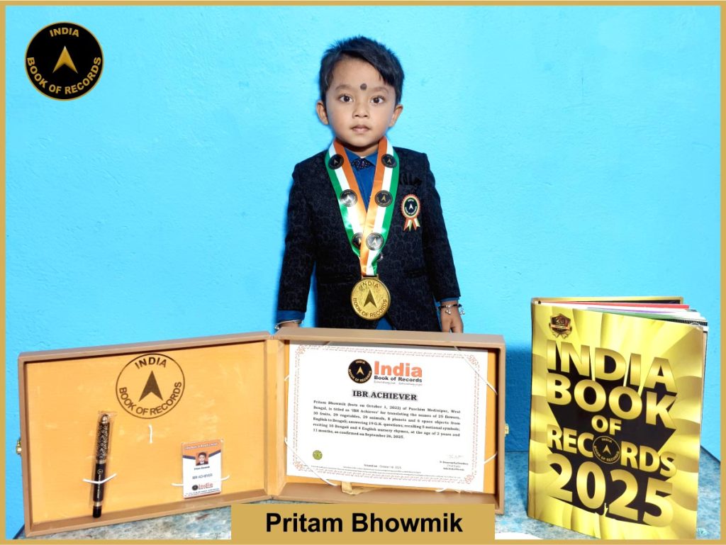 Pritam Bhowmik - IBR Achiever