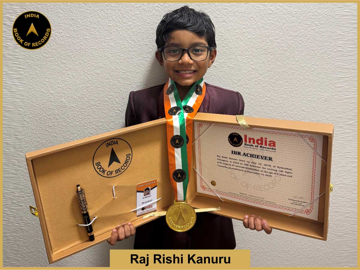Raj Rishi Kanuru - IBR Achiever