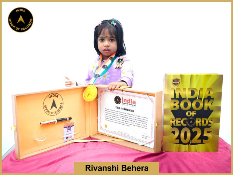 Rivanshi Behera - IBR Achiever