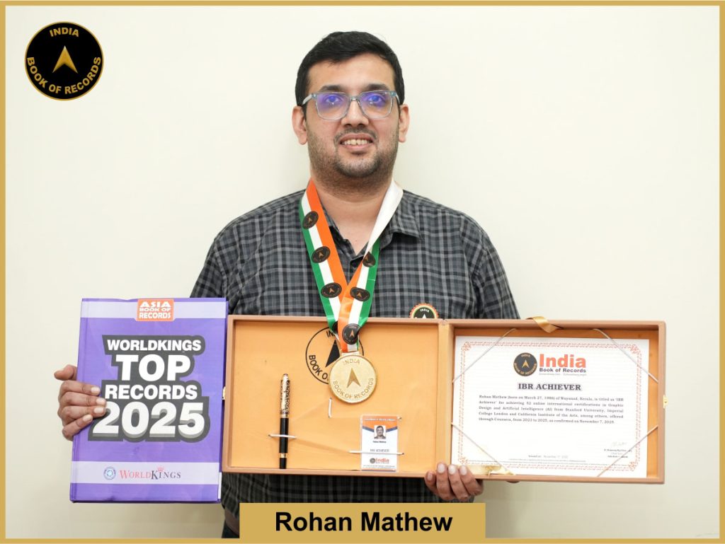 Rohan Mathew - IBR Achiever