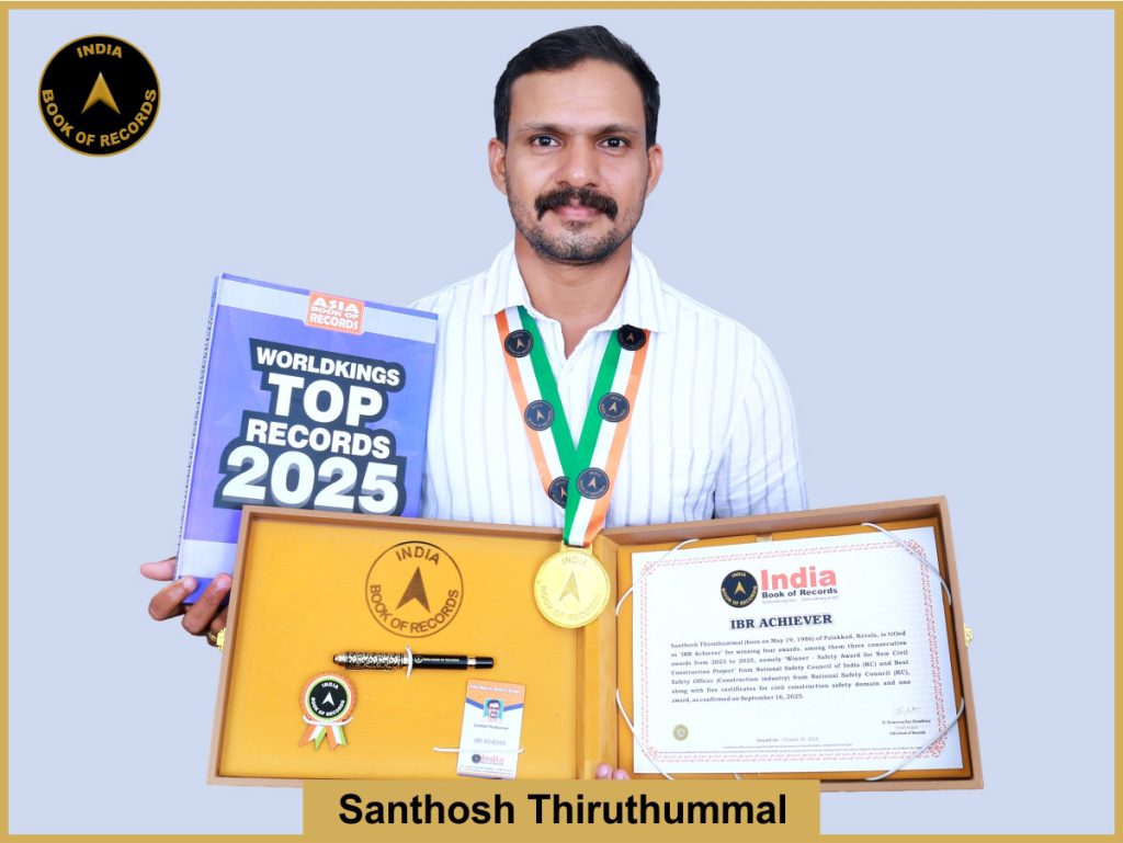 Santhosh Thiruthummal - IBR Achiever