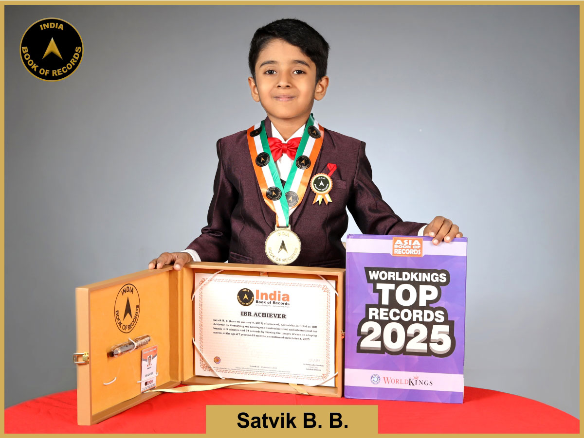 Satvik B. B. - IBR Achiever
