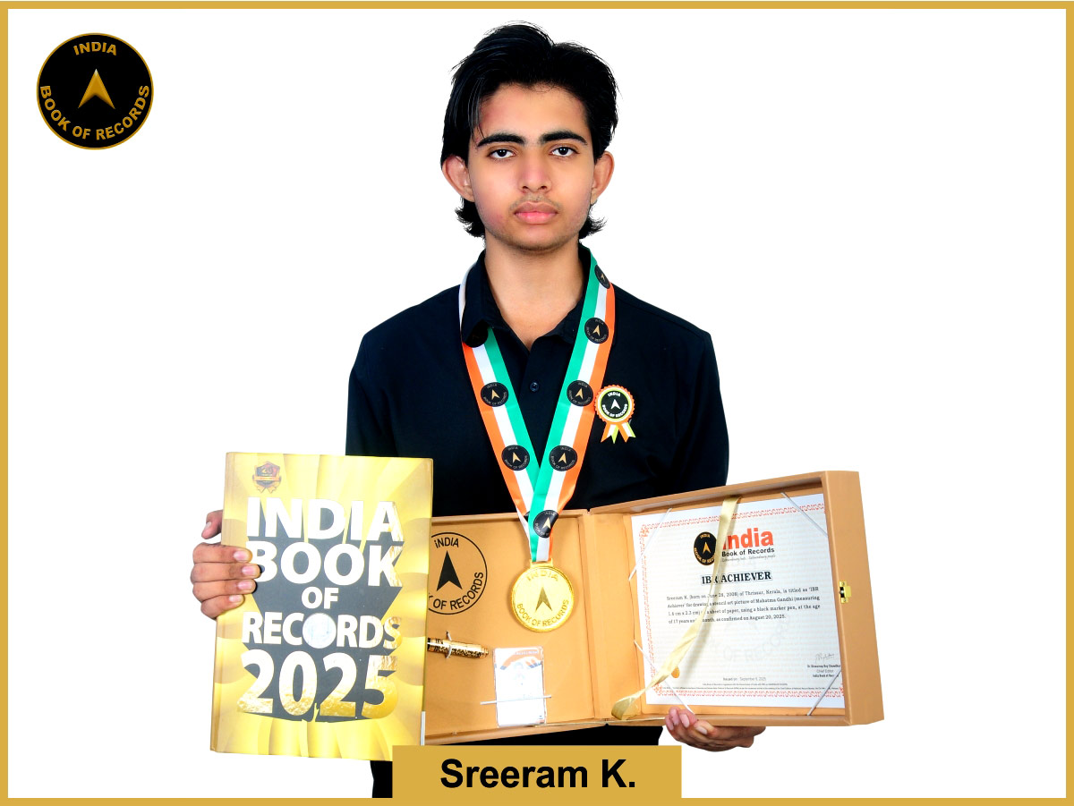 Sreeram K. - IBR Achiever