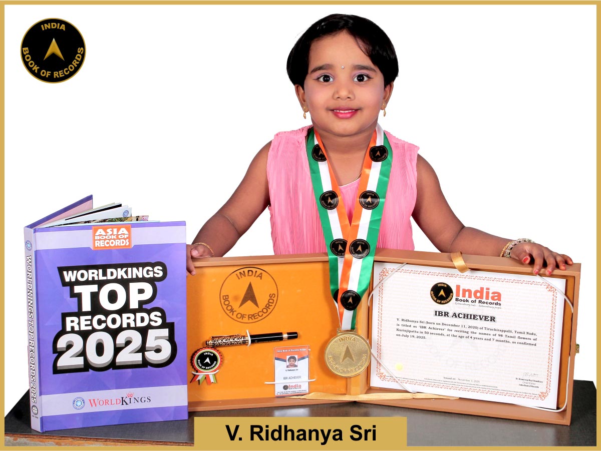 V. Ridhanya Sri - IBR Achiever
