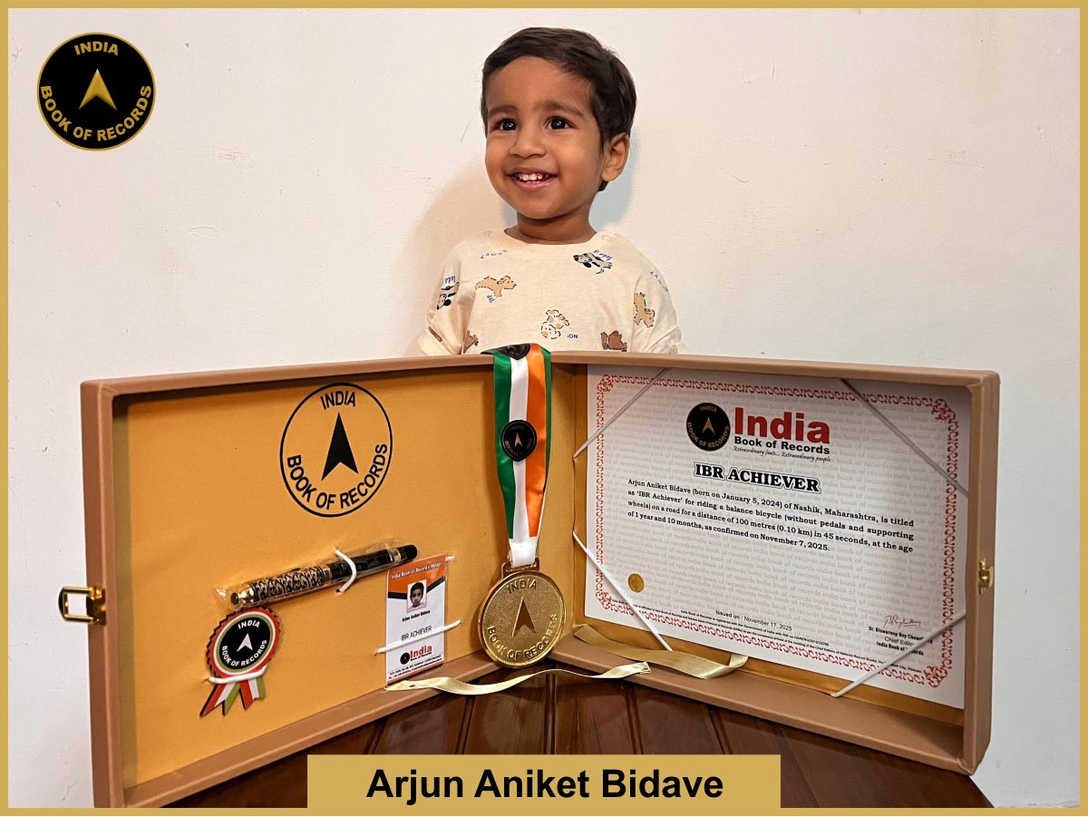 Arjun Aniket Bidave - IBR Achiever