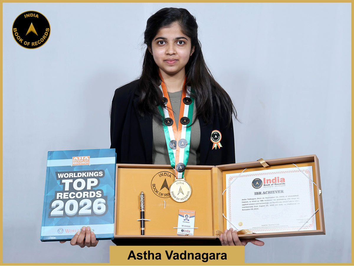 Astha Vadnagara - IBR Achiever