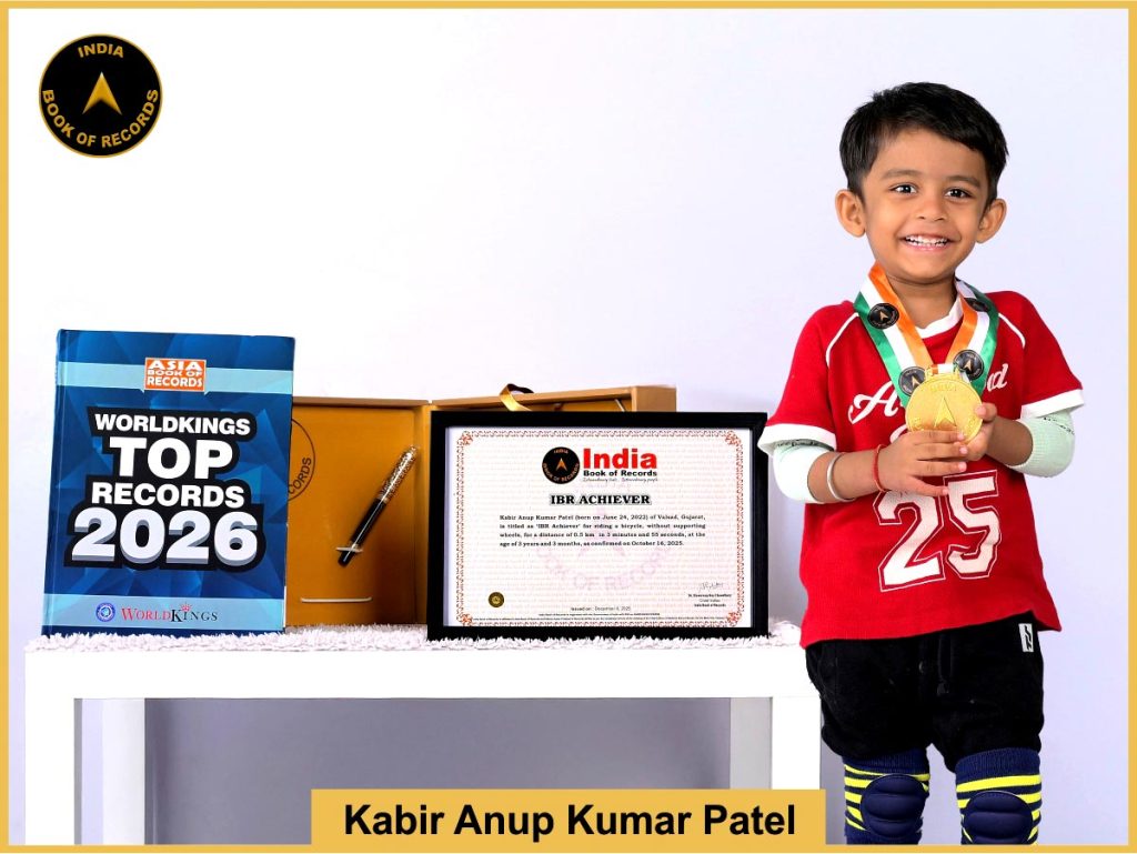 Kabir Anup Kumar Patel - IBR Achiever