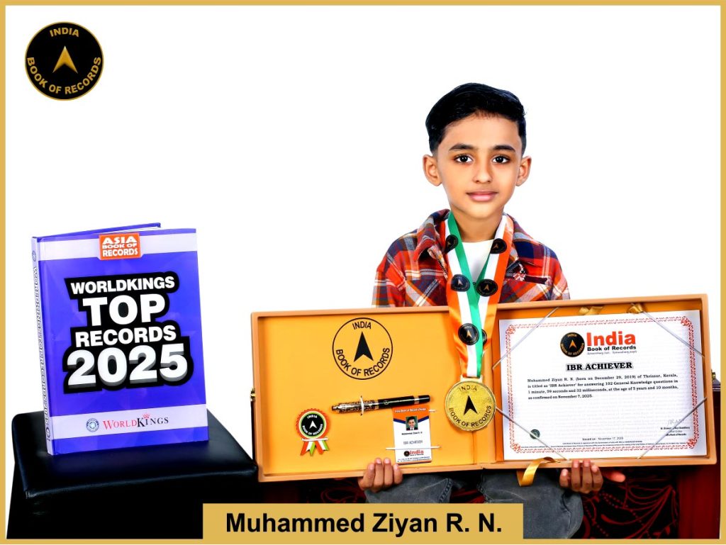 Muhammed Ziyan R. N. - IBR Achiever