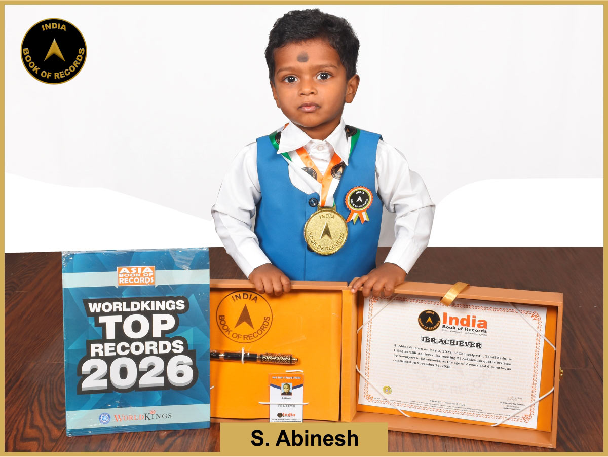 S. Abinesh - IBR Achiever