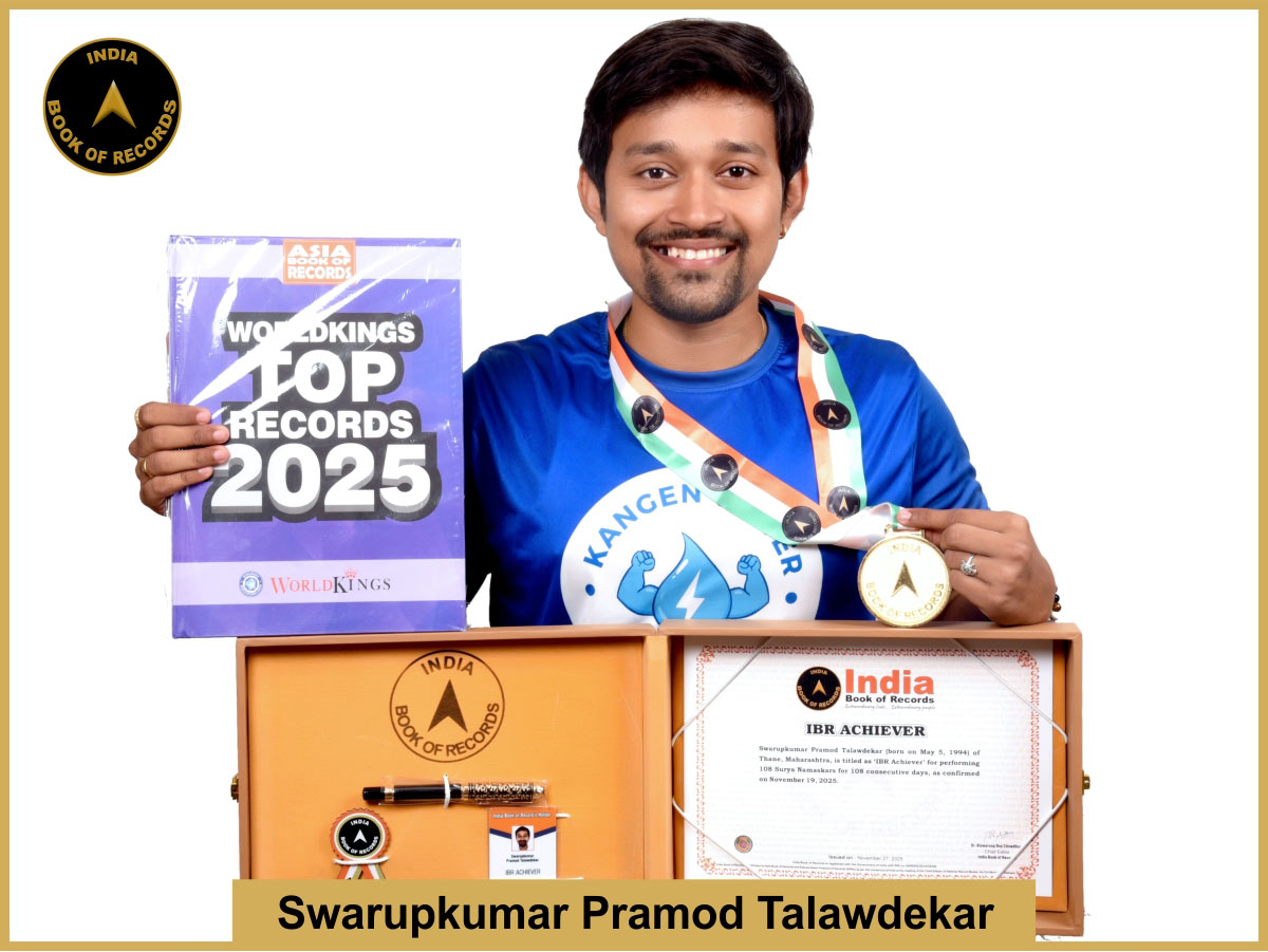 Swarupkumar Pramod Talawdekar - IBR Achiever