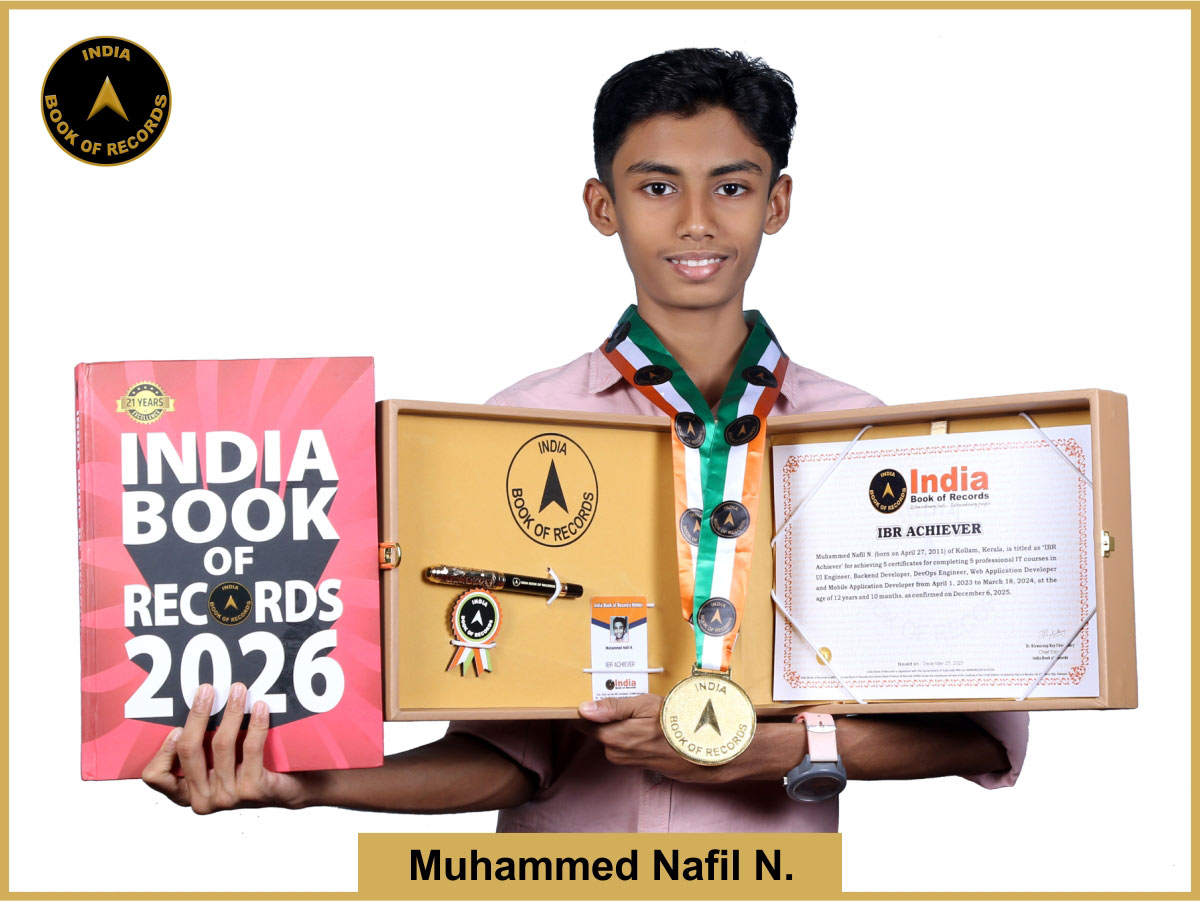 Muhammed Nafil N. - IBR Achiever