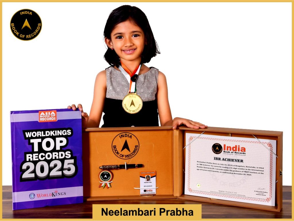Neelambari Prabha - IBR Achiever