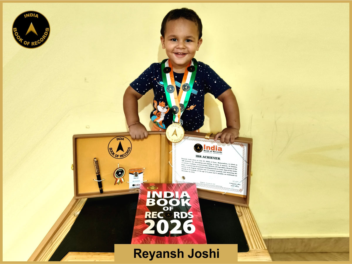 Reyansh Joshi - IBR Achiever
