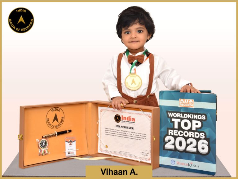 Vihaan A. - IBR Achiever